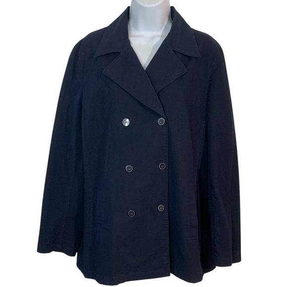 Emma James | Jackets & Coats | Emma James Navy Double Breasted Pea Coat ...